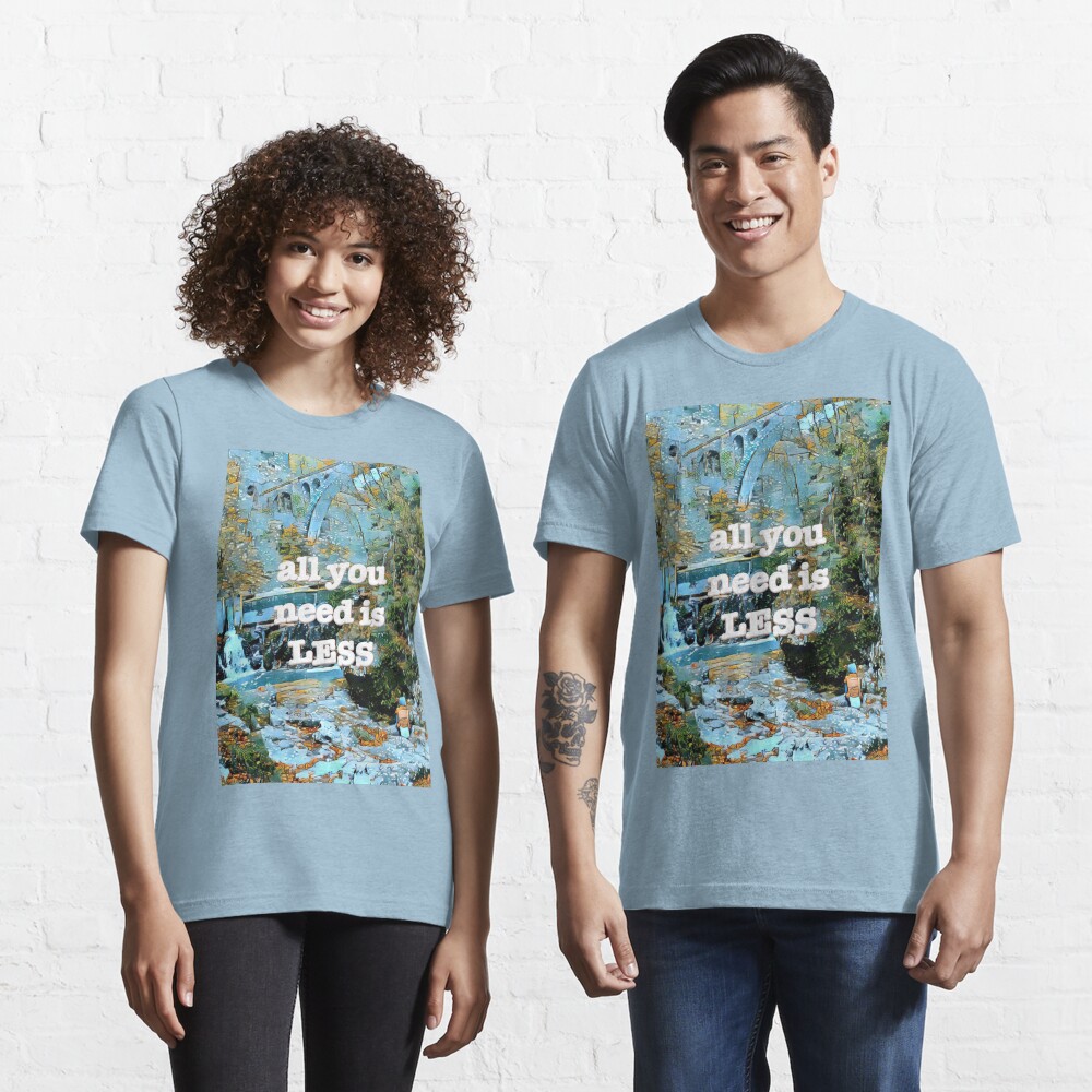 "Less is more" T-shirt by Plotter4you | Redbubble | minimalism t-shirts ...