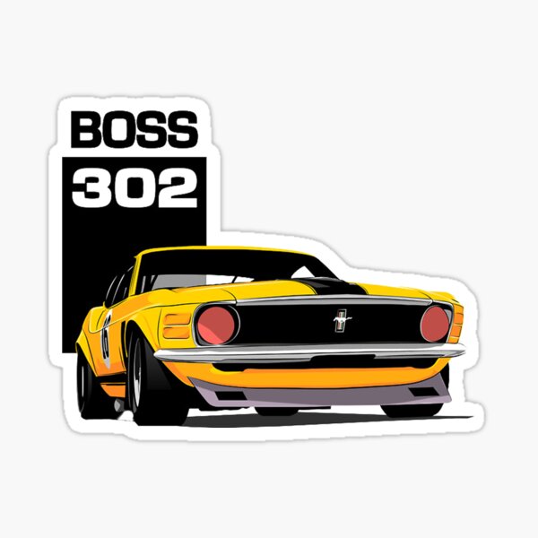 Boss 302 Stickers | Redbubble