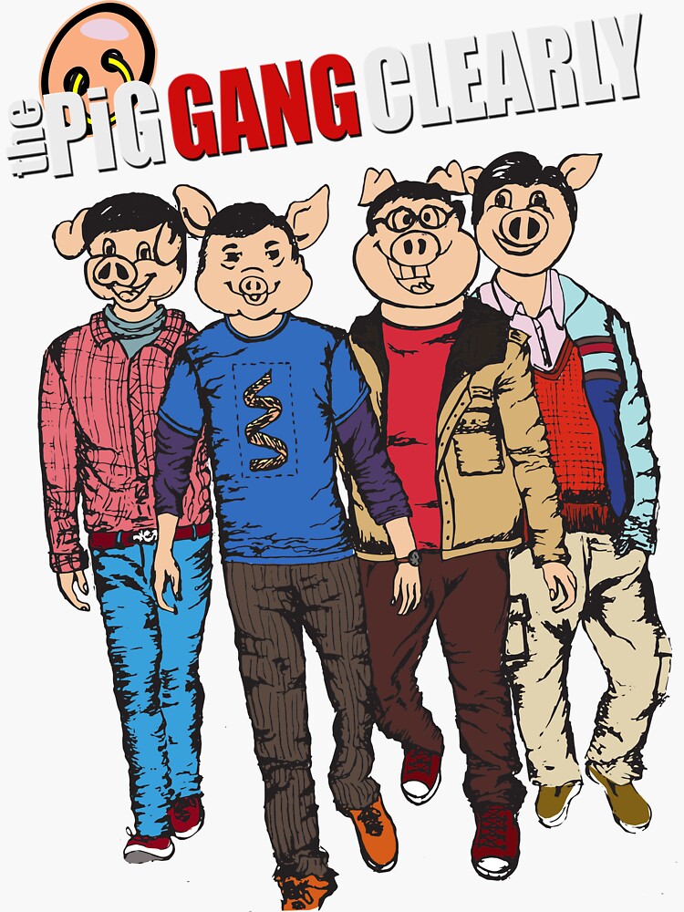 "pig gear" Sticker for Sale by eiwo87 | Redbubble