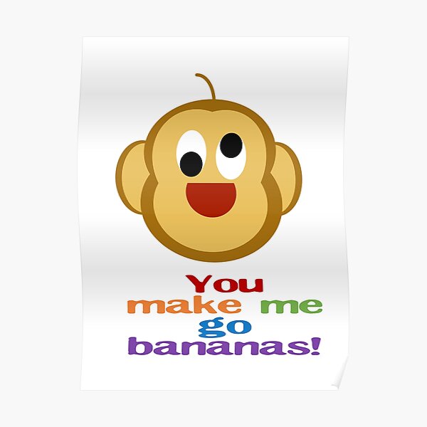 "Cute Derpy Monkey for any occasion. Includes colorful text and ...