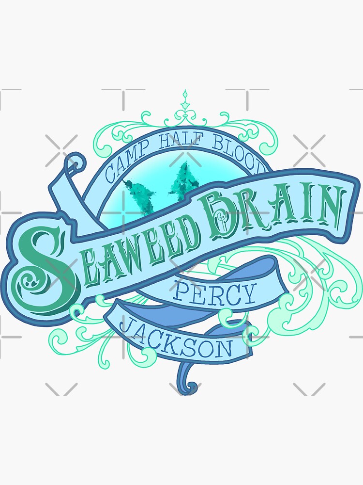 "Seaweed Brain" Sticker for Sale by Emma1706 | Redbubble