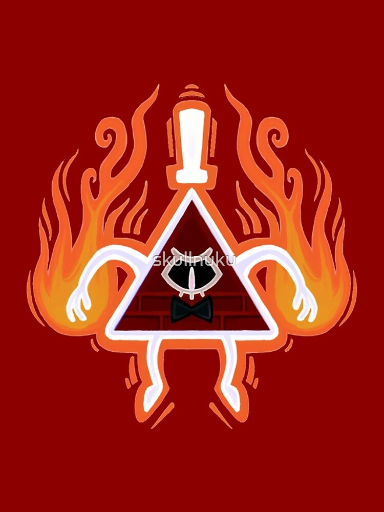 "Angry Bill Cipher - Red" iPhone Case for Sale by skullnuku | Redbubble