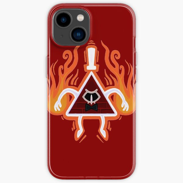 "Angry Bill Cipher - Red" iPhone Case for Sale by skullnuku | Redbubble
