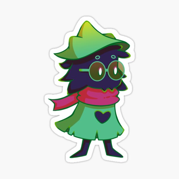 Deltarune Ralsei Stickers | Redbubble