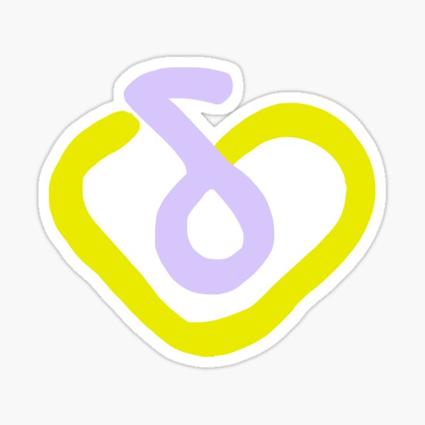 "IU UAENA FAN LOGO" Sticker for Sale by SailorEsme | Redbubble