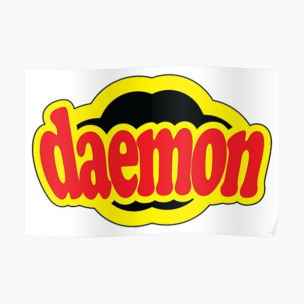 "Daemon" Poster by attractivedecoy | Redbubble