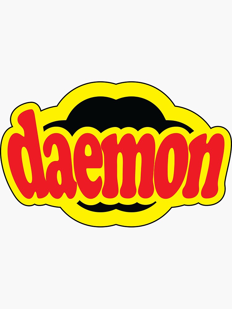 "Daemon" Sticker for Sale by attractivedecoy | Redbubble