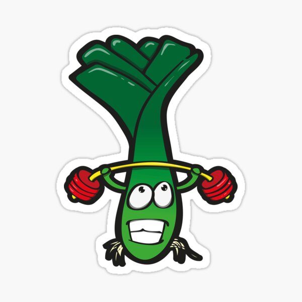 "Leek" Sticker by Kritzelmeister | Redbubble