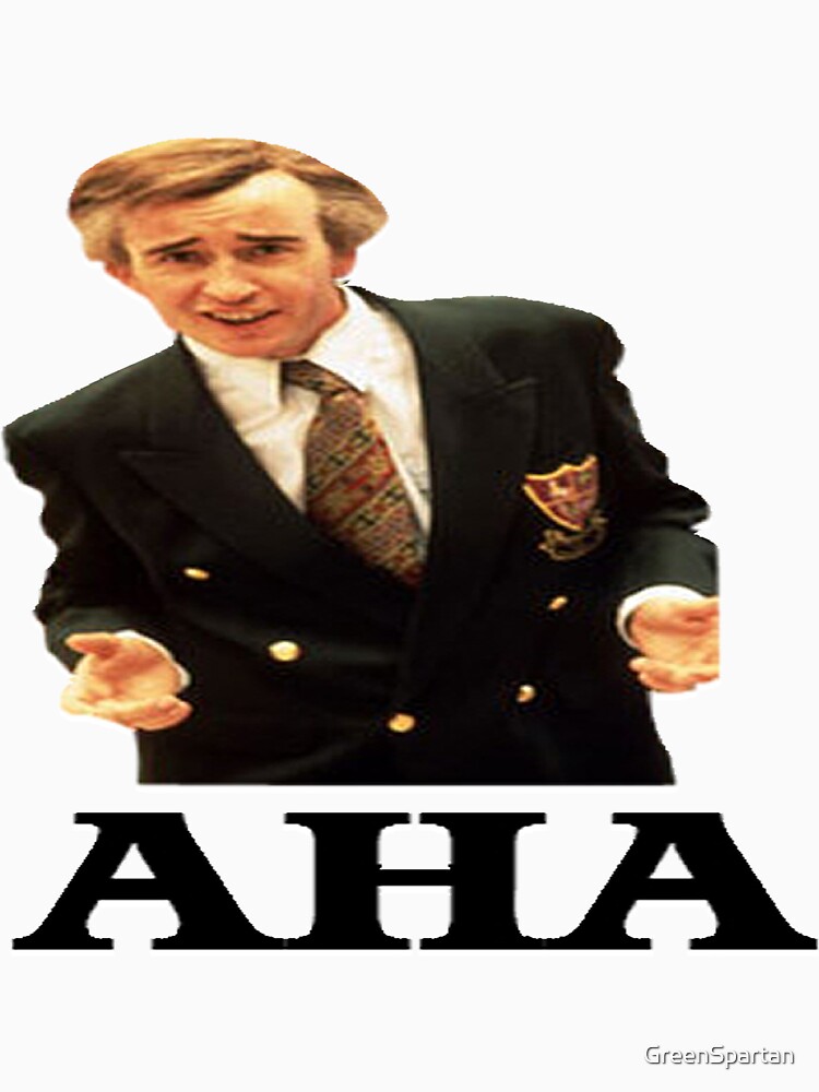 "Alan Partridge "AHA"" T-shirt for Sale by GreenSpartan | Redbubble ...