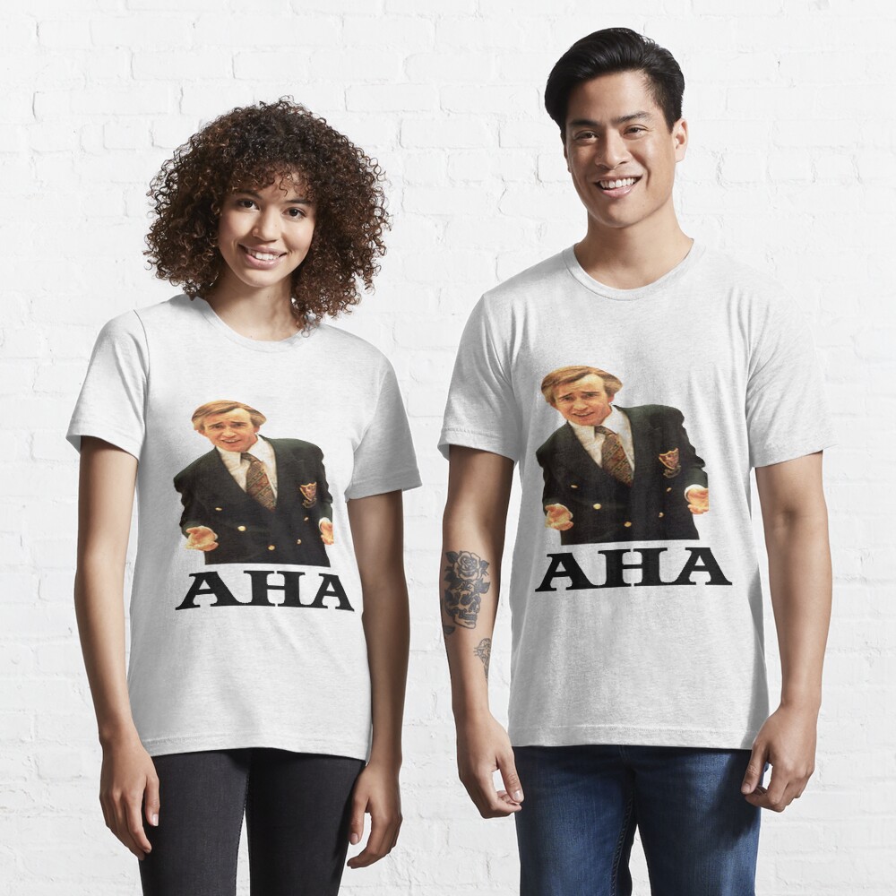"Alan Partridge "AHA"" T-shirt for Sale by GreenSpartan | Redbubble ...