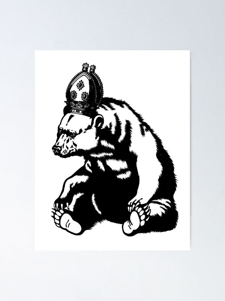 "IS THE BEAR CATHOLIC?" Poster for Sale by rahteepumplex | Redbubble