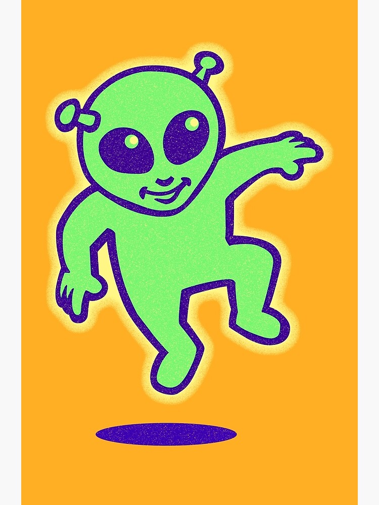 "yoshi the alien v2" Photographic Print by BrownWoodRobot | Redbubble