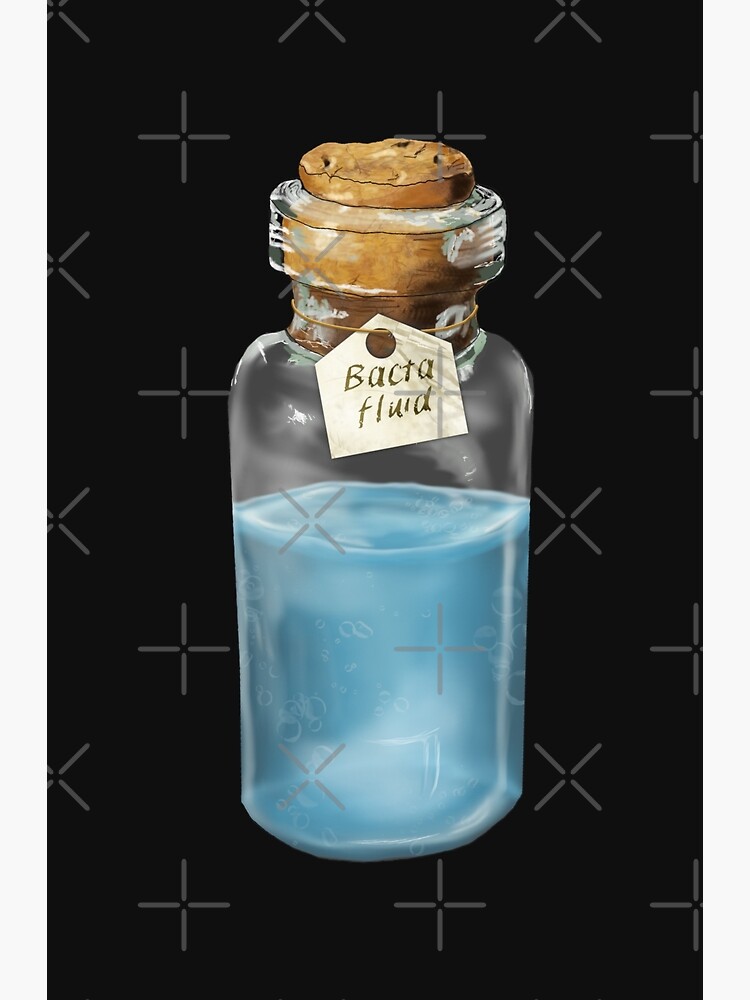 "Bacta Fluid... for rapid rejuvenation" Poster for Sale by drawnexplore ...