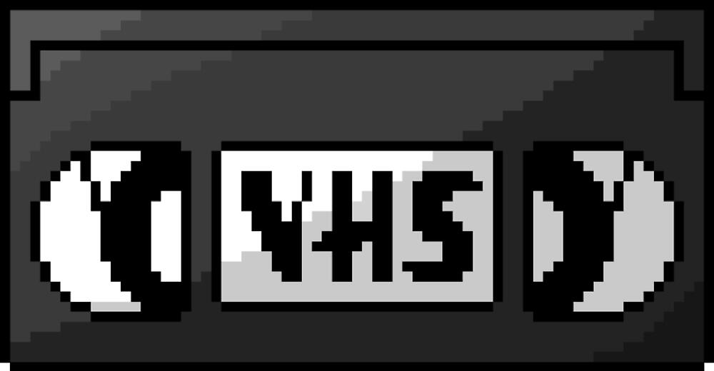 "Pixel VHS Tape" by gigapixels3000 | Redbubble