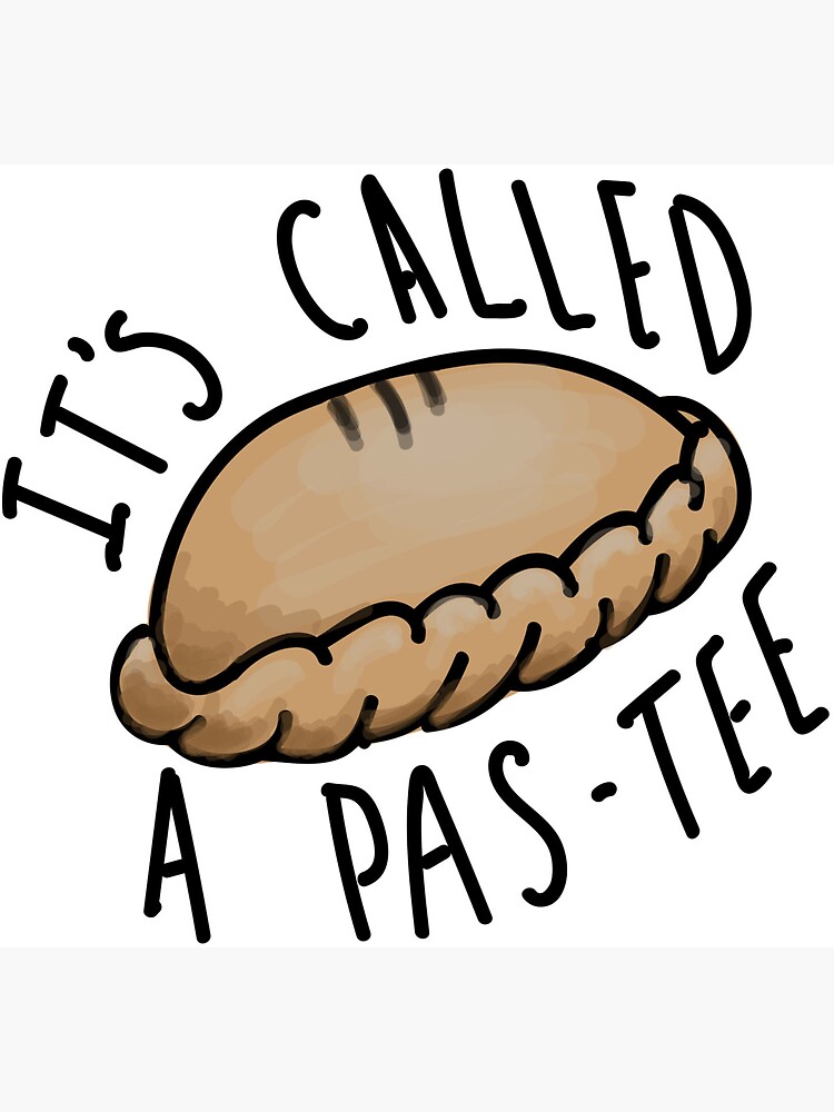 "Pasty" Sticker for Sale by hekkinblepper | Redbubble