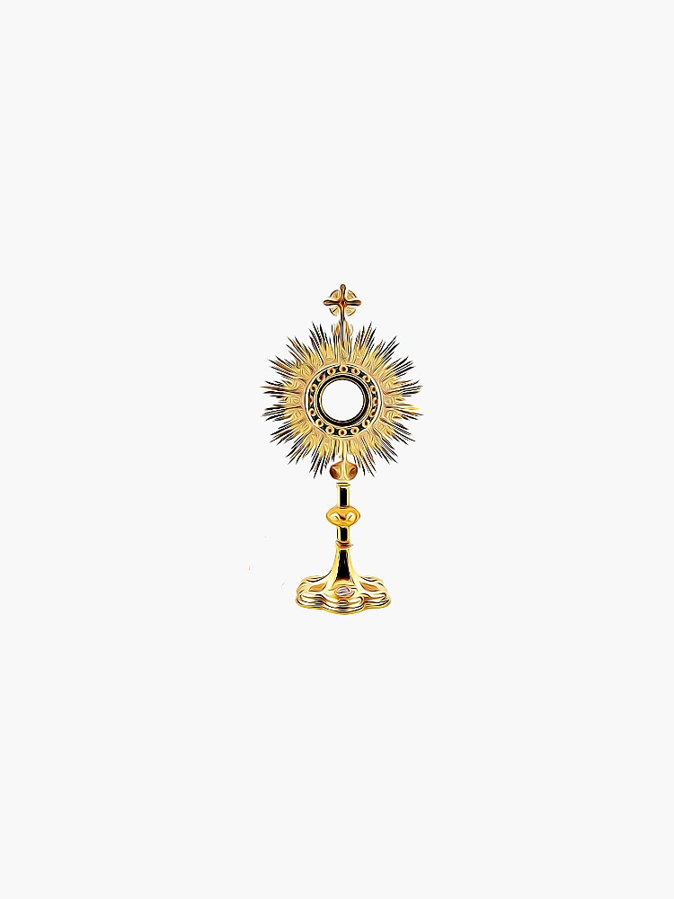 "Monstrance" Sticker for Sale by lizpisarek2 | Redbubble