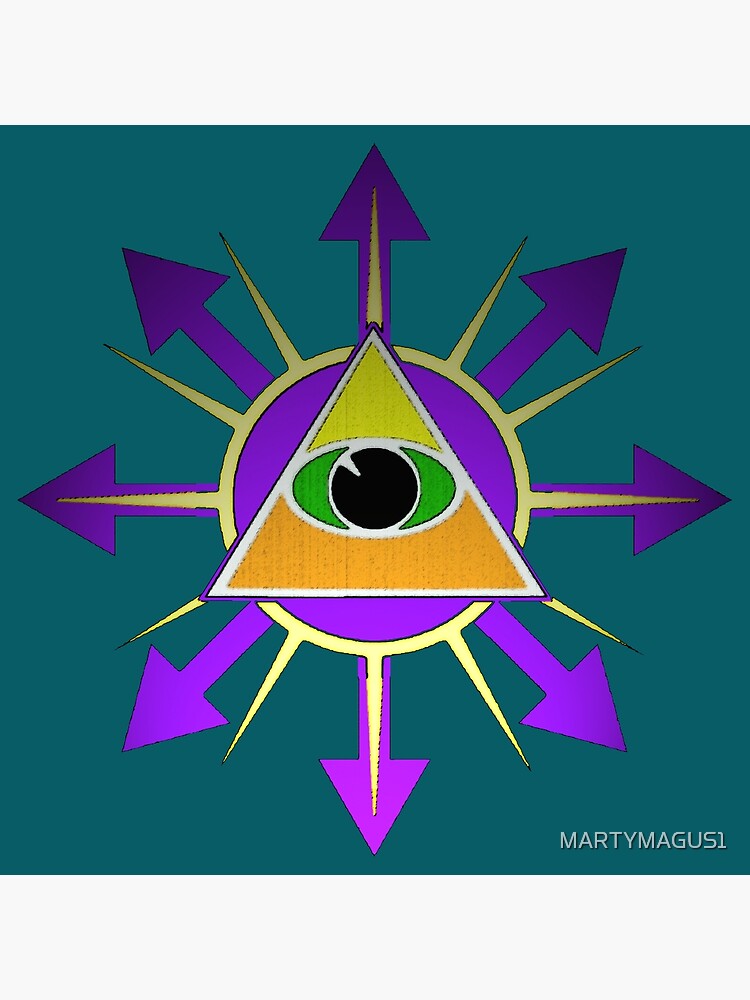"Chaos eye six" Canvas Print for Sale by MARTYMAGUS1 | Redbubble