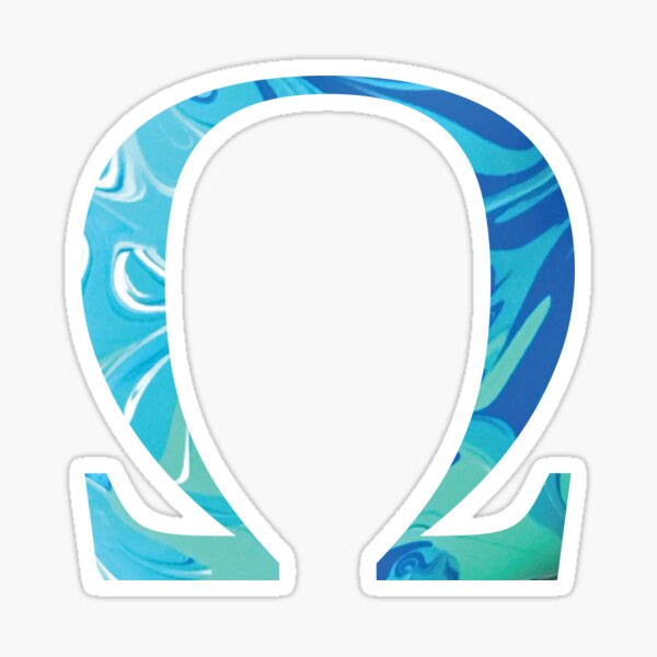 "Omega " Sticker for Sale by maddiegirl | Redbubble