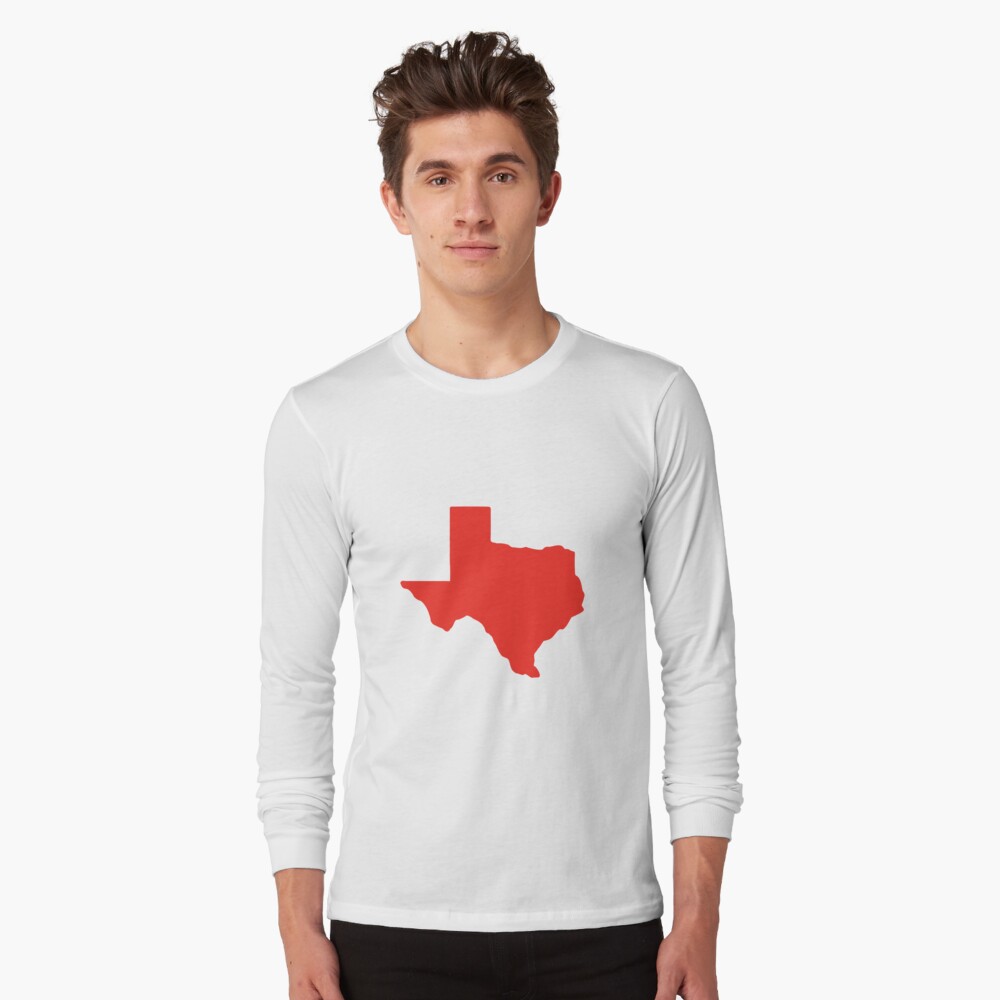 "Red Texas" Sticker for Sale by Cool Guy | Redbubble
