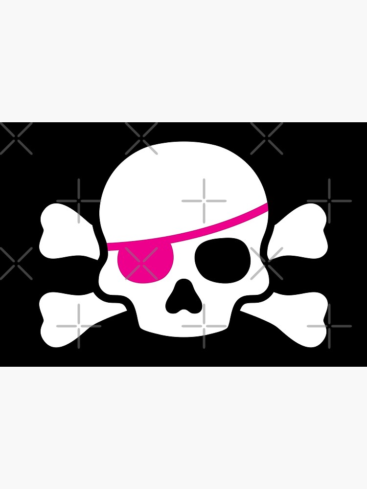 "Ms Jolly Roger – Pirate Girl" Art Print for Sale by BadgerDesignz ...