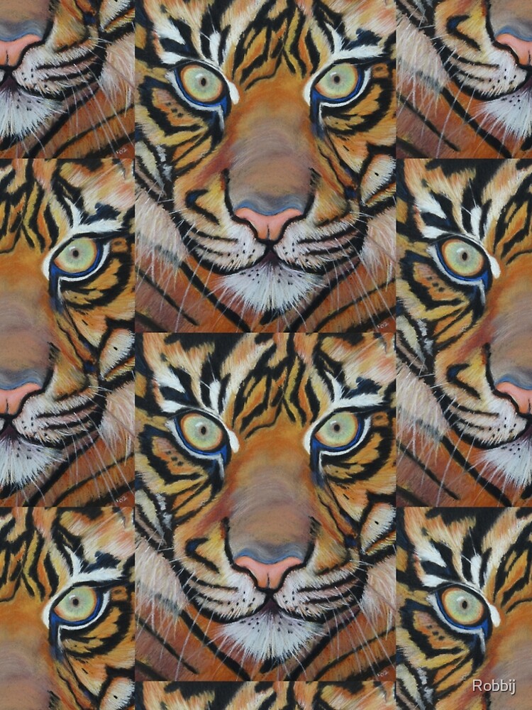 "Tiger Bright" A-Line Dress by Robbij | Redbubble