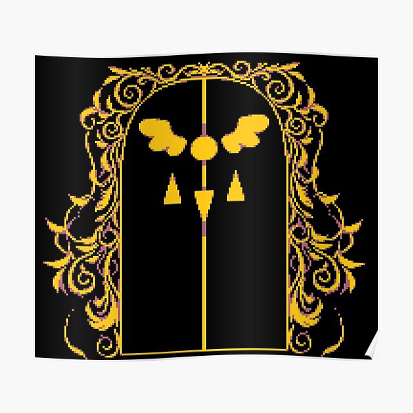 "The Great Door (Deltarune)" Poster by SwiftM0nkey | Redbubble