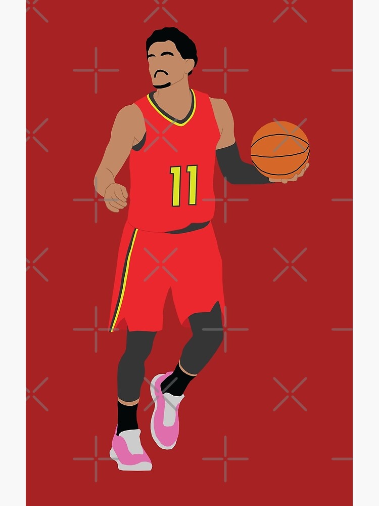"Trae Young" Framed Art Print for Sale by PatOrmsby17 | Redbubble
