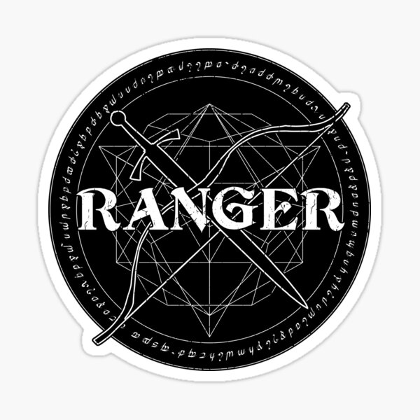 "Ranger" Sticker for Sale by Deefurdee | Redbubble