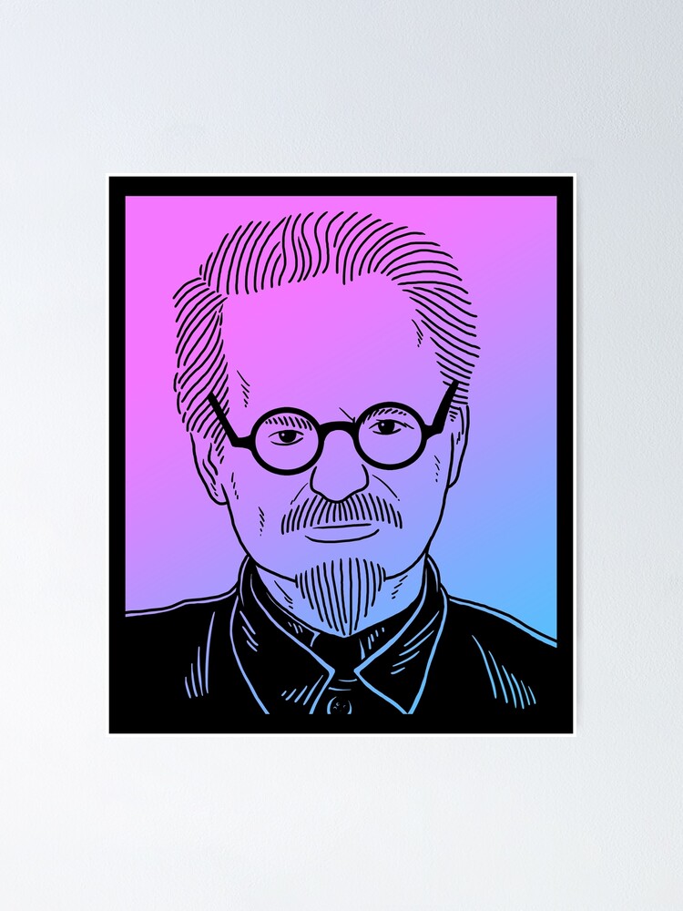 "80s Retro Vintage Leon Trotsky" Poster by dinosareforever | Redbubble