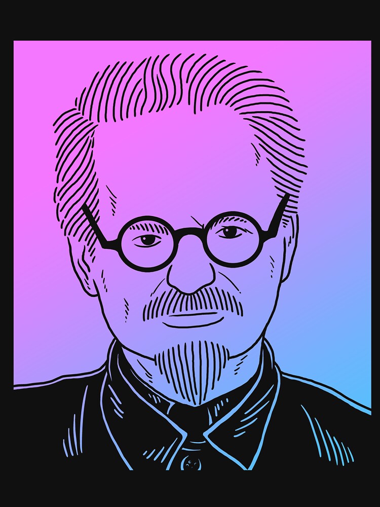 Camiseta «Años 80 Retro Vintage Leon Trotsky» de dinosareforever | Redbubble