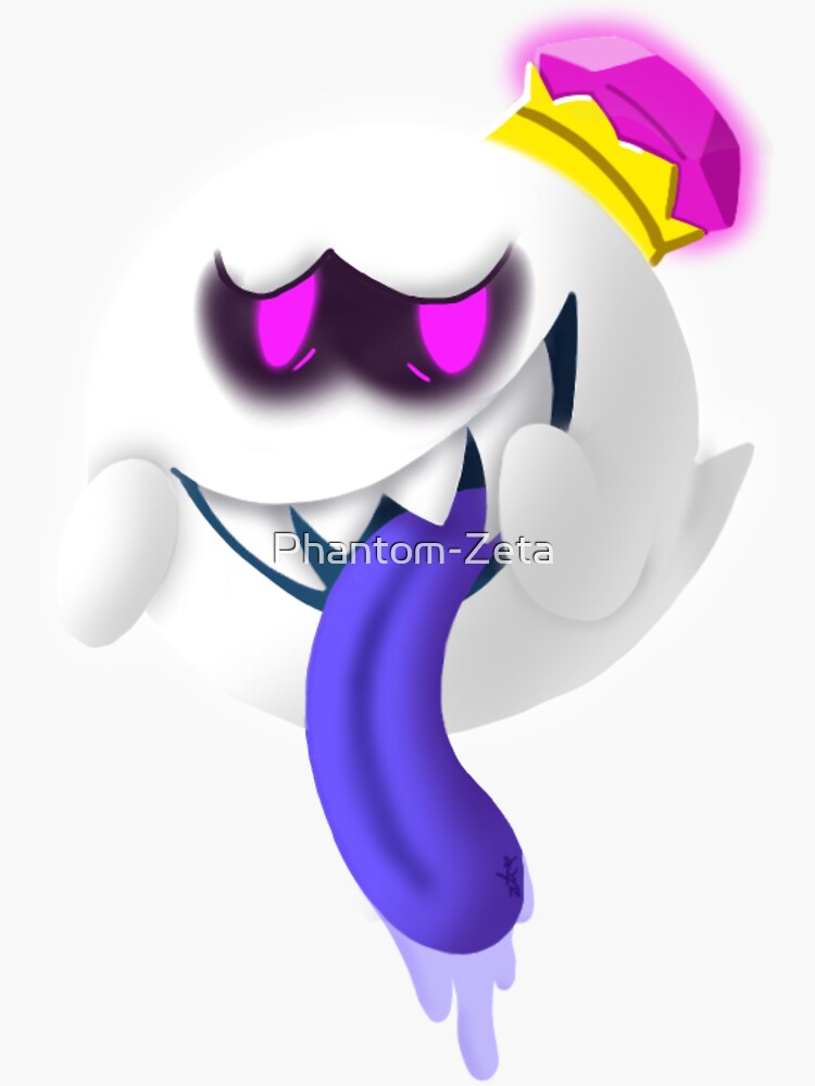 "King Boo" Sticker for Sale by Phantom-Zeta | Redbubble