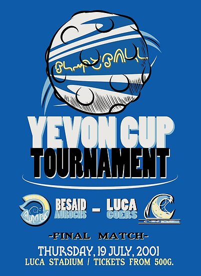 "Blitzball Tournament / Final Fantasy X" Poster by Ruwah | Redbubble