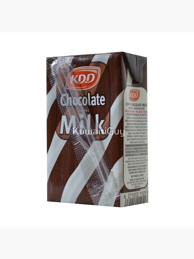 "KDD chocolate milk Kuwait" Sticker for Sale by KuwaitiGuy | Redbubble