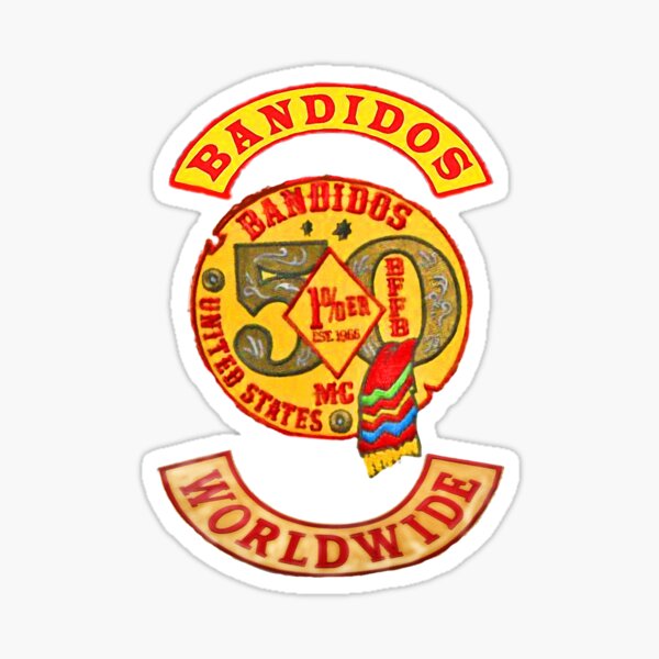 Sticker: Bandidos | Redbubble