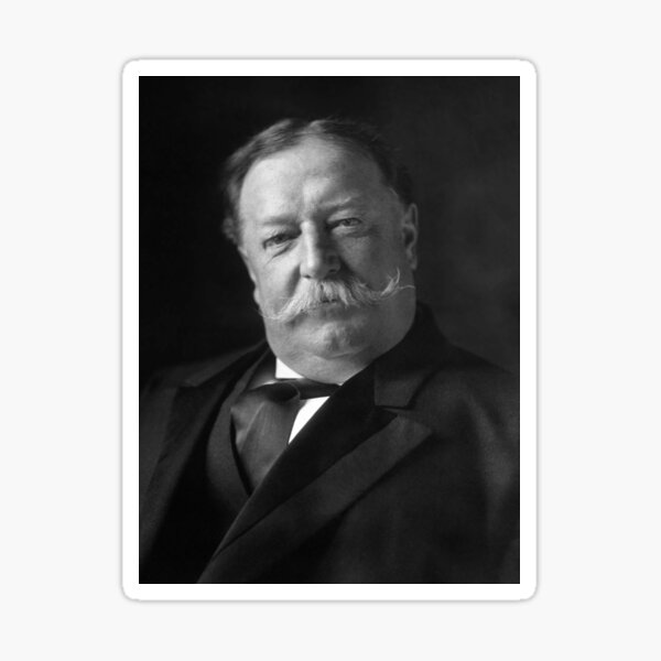 "President William Howard Taft - 1909" Sticker for Sale by ...