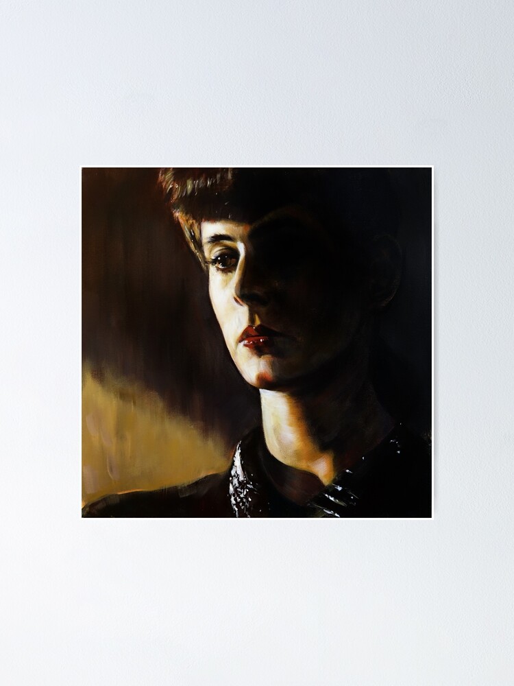 "Rachel - Blade Runner (1982)" Poster by kevonetwothree | Redbubble