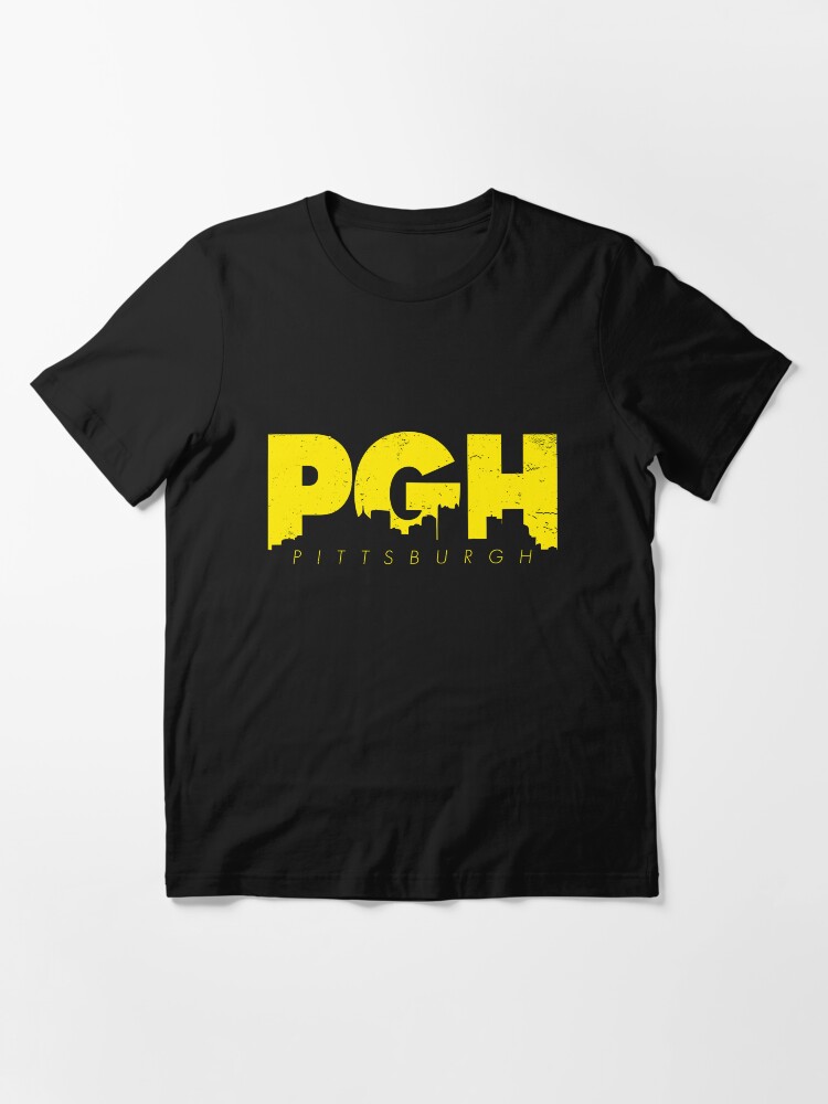 "PGH Pittsburgh Skyline" T-shirt for Sale by tylercb54 | Redbubble ...