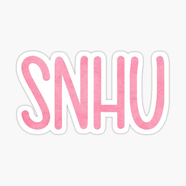 Snhu Stickers | Redbubble
