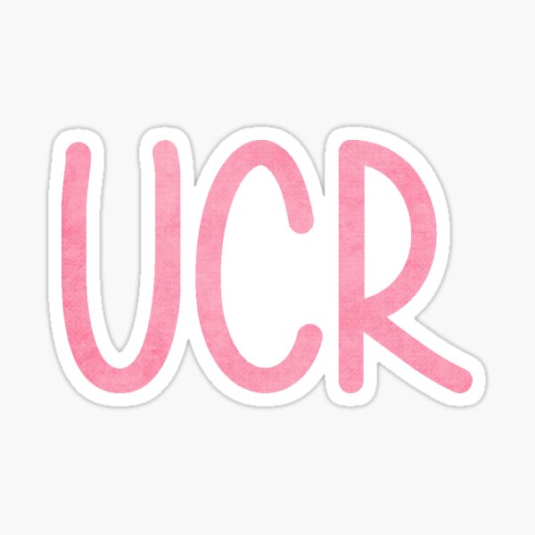 Ucr Stickers | Redbubble