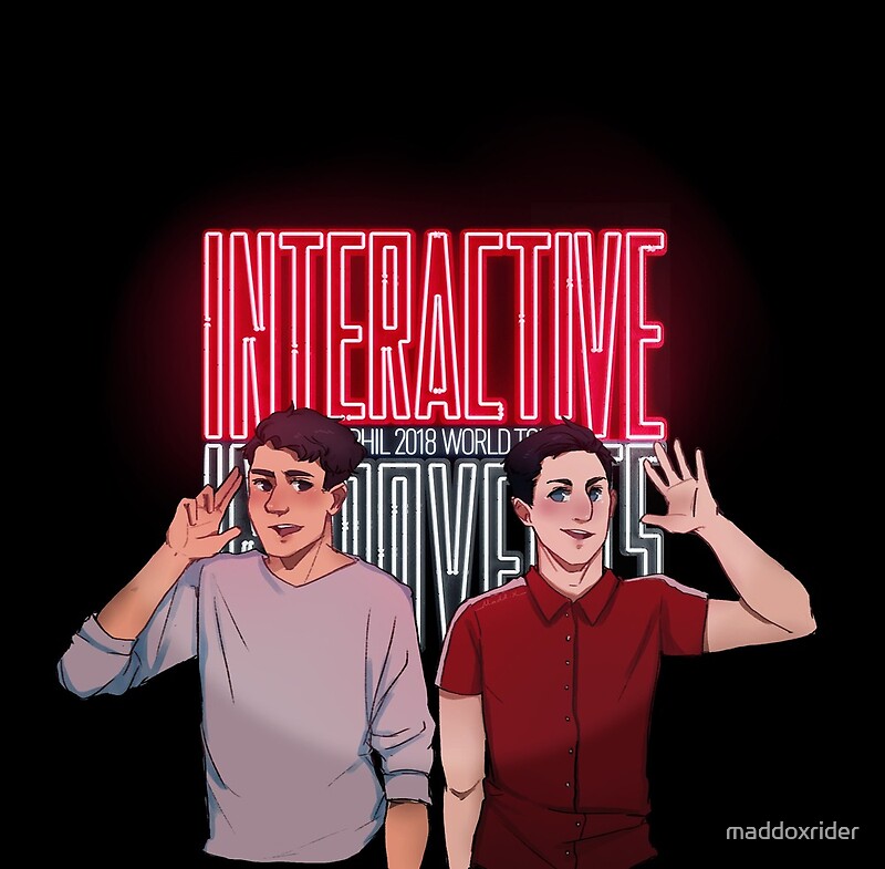 "DnP - Interactive Introverts" by maddoxrider | Redbubble