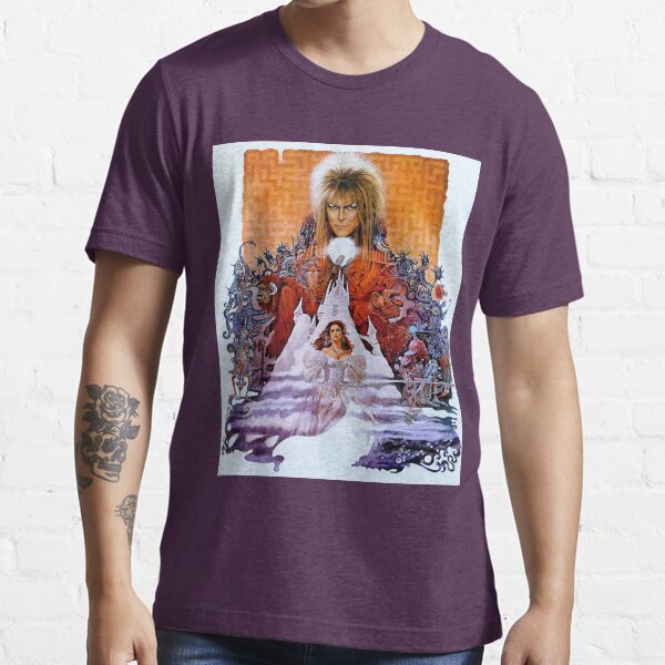 "Labyrinth Movie Poster" T-shirt for Sale by SaucyTaco | Redbubble ...