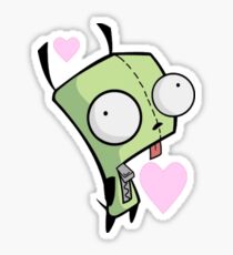 Invader Zim Stickers | Redbubble
