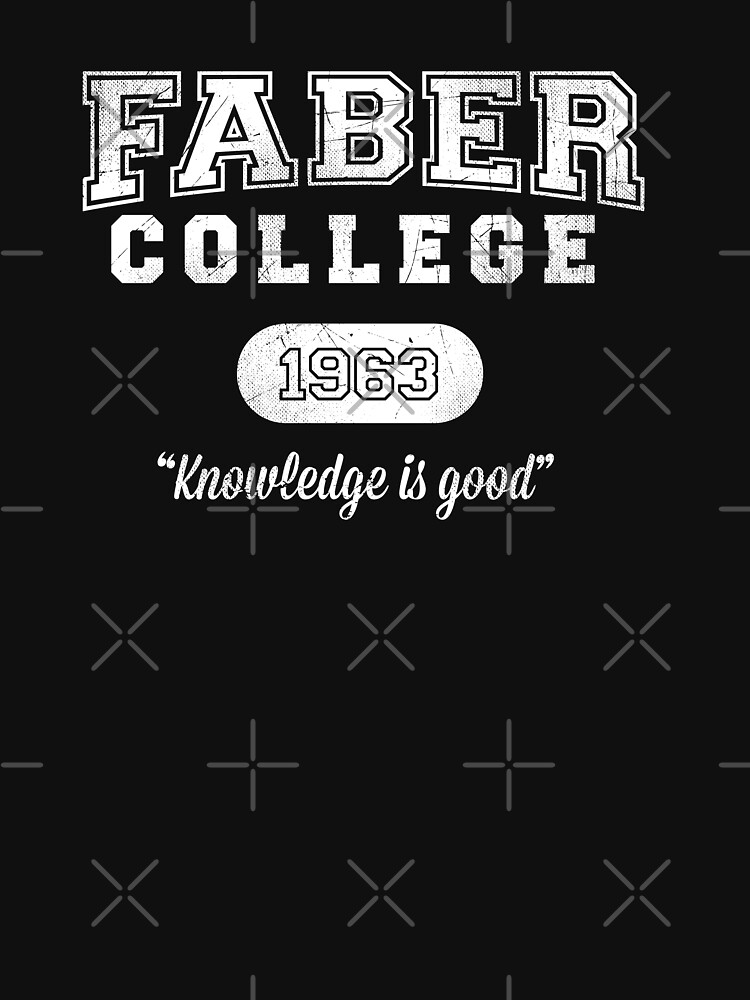"Faber College 1963 Knowledge is Good" Essential T-Shirt for Sale by ...