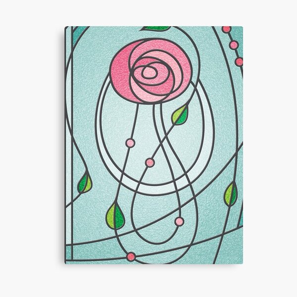 "Mackintosh Rose " Canvas Print by nasdukjnhu | Redbubble