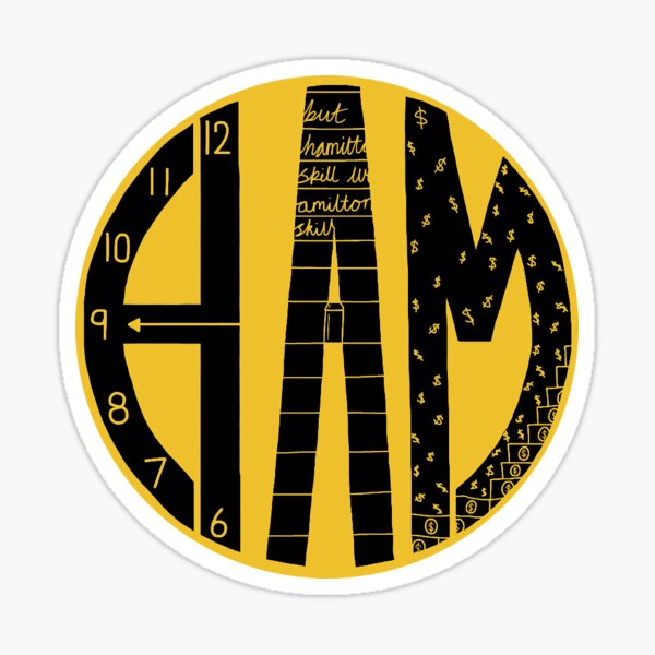 "HAM" Sticker by FranDraws | Redbubble