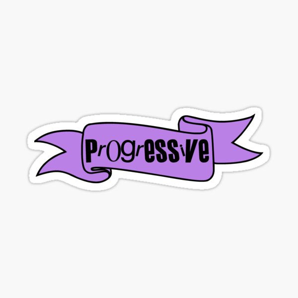 "Purple Progressive Ribbon" Sticker for Sale by serpentsky17 | Redbubble