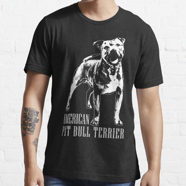 "American Pit Bull Terrier - APBT" T-shirt by k9printart | Redbubble
