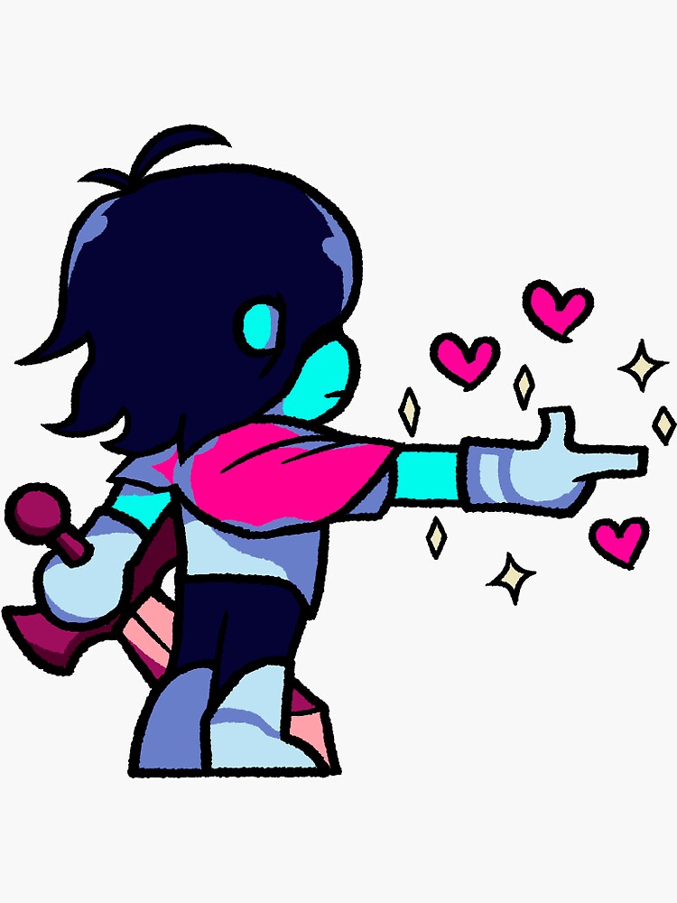 "Kris - DELTARUNE" Sticker for Sale by Naitor5 | Redbubble