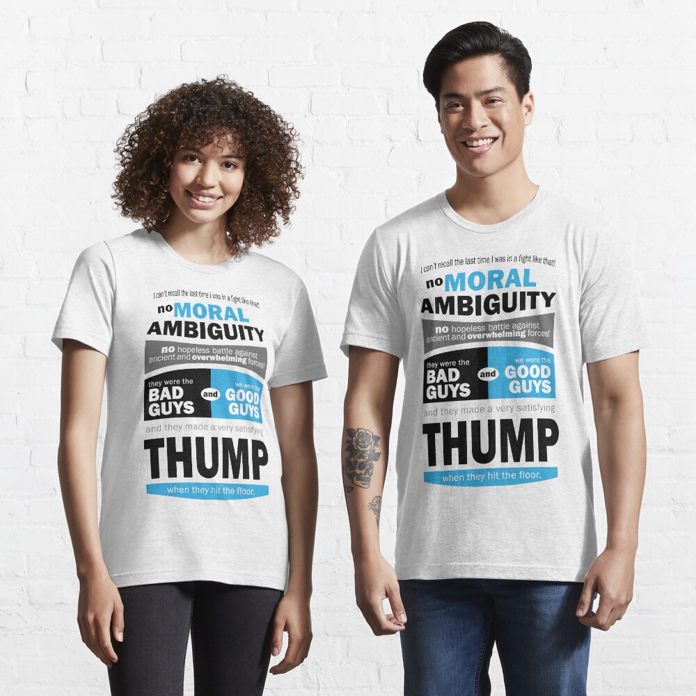 "No Moral Ambiguity" T-shirt by MadebyJenni | Redbubble | babylon t ...
