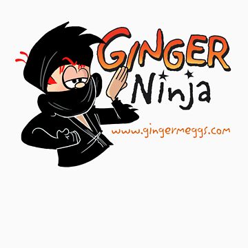 "Ginger Ninja" Unisex T-Shirt by gingermeggs | Redbubble